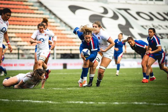 French Womens Team Tries Score During Editorial Stock Photo - Stock ...