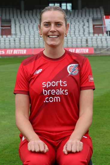 Lancashire Thunders Phoebe Graham During Lancashire Editorial Stock ...