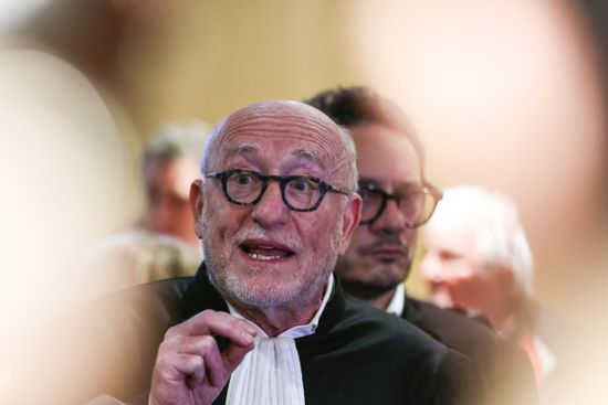French Lawyer Alain Jakubowicz C Talks Editorial Stock Photo - Stock ...