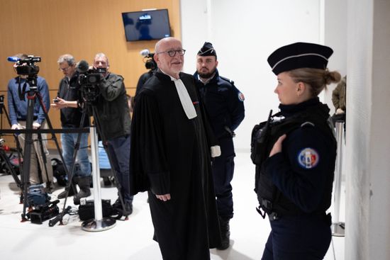 French Lawyer Alain Jakubowicz Arrives Paris Editorial Stock Photo ...