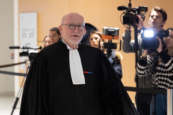 French Lawyer Alain Jakubowicz Arrives Paris Editorial Stock Photo ...