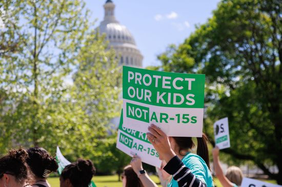 People Gather Save Our Students Ban Editorial Stock Photo - Stock Image ...