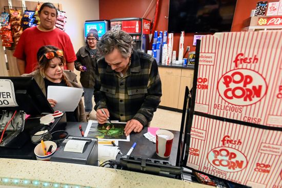 Mark Ruffalo Signs Autographs Fans During Editorial Stock Photo - Stock ...