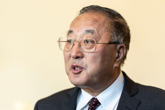 Ambassador Zhang Jun China Speaks Press Editorial Stock Photo - Stock ...