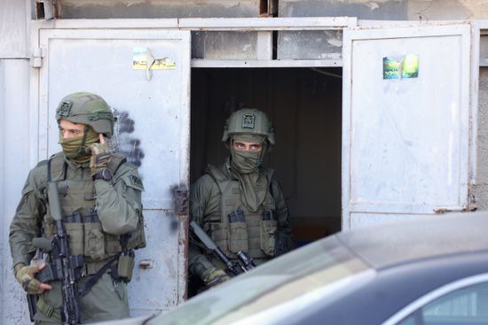 Police Special Units Search Suspects Following Editorial Stock Photo ...