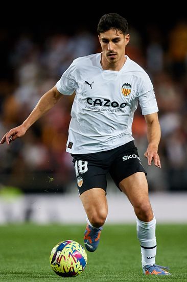 Andre Almeida Valencia Cf Action During Editorial Stock Photo - Stock ...