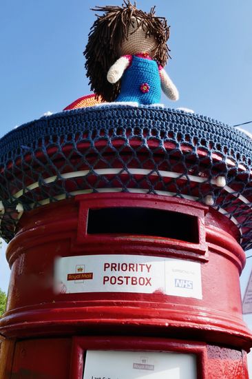 Wynters Wish Post Box Topper Haydon Editorial Stock Photo - Stock Image ...