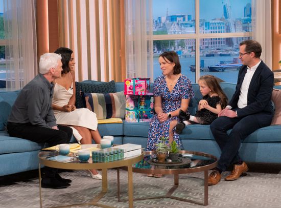 Phillip Schofield Rochelle Humes Nicky Muller Editorial Stock Photo ...