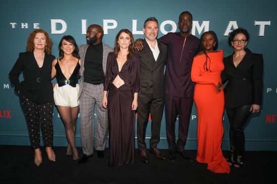 Janice Williams Ali Ahn David Gyasi Editorial Stock Photo - Stock Image ...