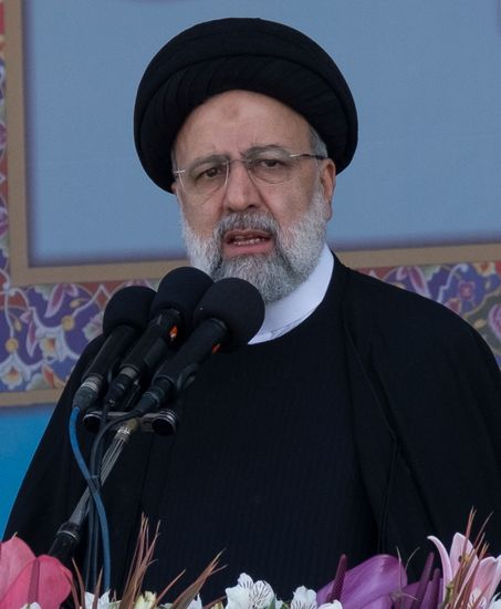 Iranian President Ebrahim Raisi Addressed While Editorial Stock Photo ...