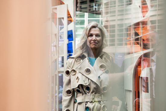Queen Netherlands Maxima Visits Isola District Editorial Stock Photo ...