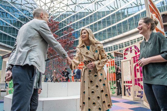 Queen Netherlands Maxima Visits Isola District Editorial Stock Photo ...