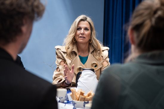 Queen Netherlands Maxima Visits Quartiere Isola Editorial Stock Photo ...