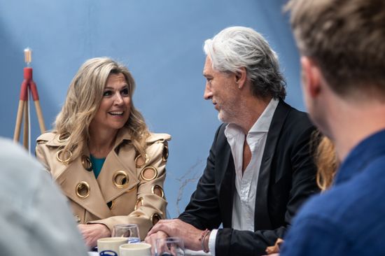 Queen Netherlands Maxima Visits Quartiere Isola Editorial Stock Photo ...