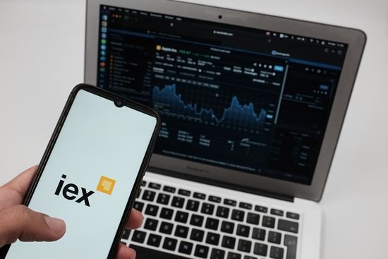 This Photo Illustration Iex Exchange Logo Editorial Stock Photo - Stock ...