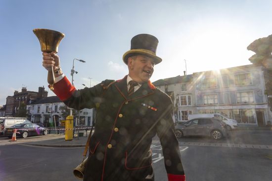 Bell Man Town Crier Julian Tubb Editorial Stock Photo - Stock Image ...