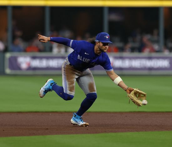Toronto Blue Jays Shortstop Bo Bichette Editorial Stock Photo - Stock ...