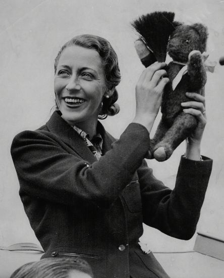 Aviator Amy Mollison Amy Johnson Croydon Editorial Stock Photo - Stock ...