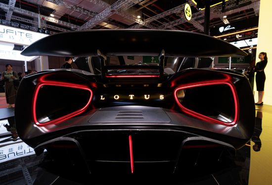 People Watch Cars On Display Lotus Editorial Stock Photo - Stock Image ...