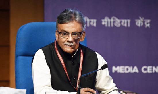 Dr Akhilesh Gupta Secretary Science Eng Editorial Stock Photo - Stock ...
