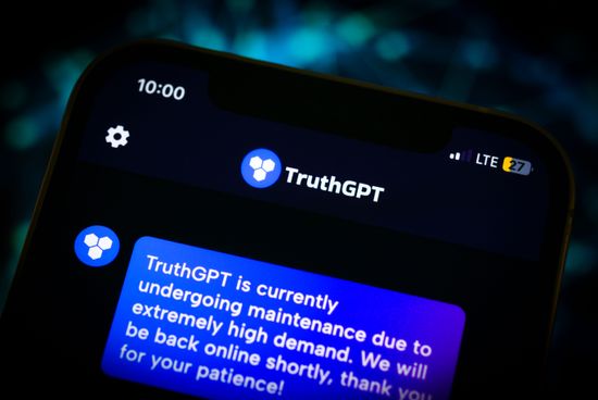 Truth Gpt Artificial Intelligence Application App Editorial Stock Photo ...