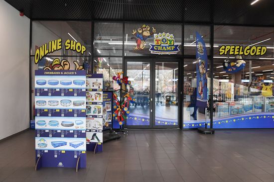 Illustration Picture Shows Front Toychamp Store Editorial Stock Photo ...