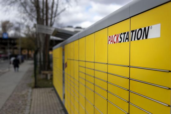 Dhl Packing Station Berlin 13042023 Berlin Editorial Stock Photo ...