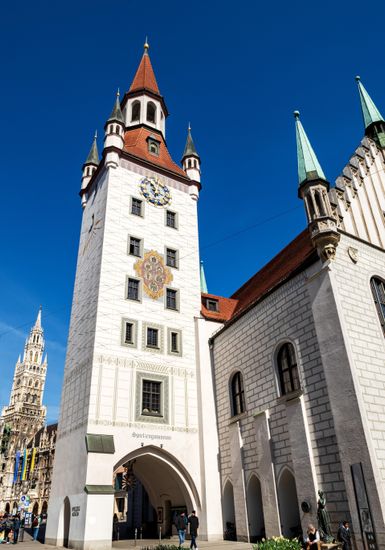Tower Old Town Hall Front Tower Editorial Stock Photo - Stock Image ...