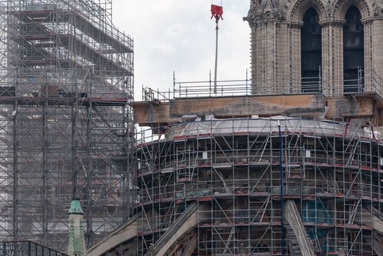 View Notre Dame Cathedral Paris Restoration Editorial Stock Photo ...