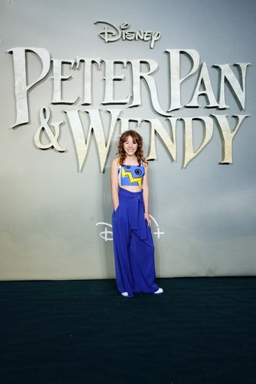 Florence Bensberg Attends Peter Pan Wendy Editorial Stock Photo - Stock ...