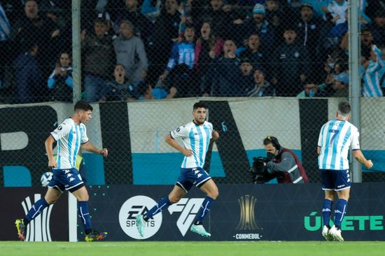 Maximiliano Romero C Racing Celebrates His Editorial Stock Photo ...