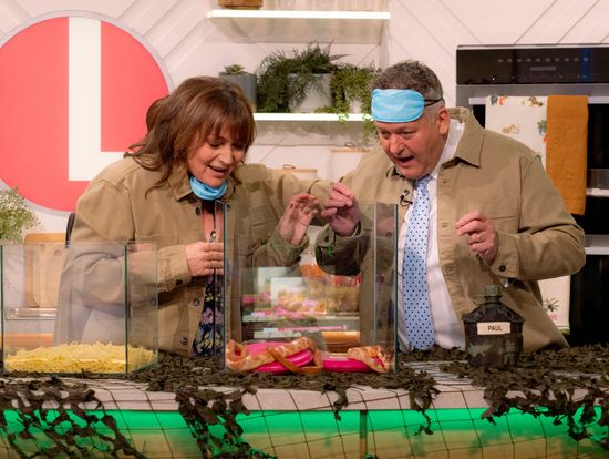 Lorraine Kelly Paul Burrell Editorial Stock Photo - Stock Image ...