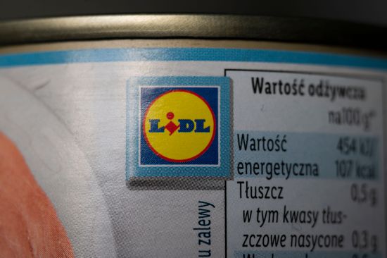 Lidl Branded Cans Tuna Fish Seen Editorial Stock Photo - Stock Image ...