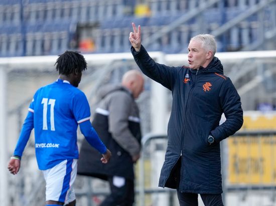 Rangers B Head Coach David Mccallum Editorial Stock Photo - Stock Image ...