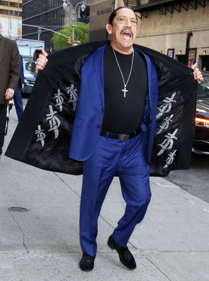 Danny Trejo Late Show Stephen Colbert Editorial Stock Photo - Stock ...