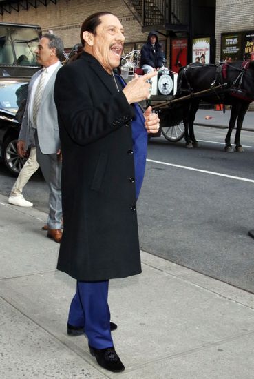 Danny Trejo Late Show Stephen Colbert Editorial Stock Photo - Stock ...