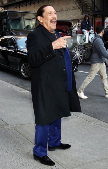 Danny Trejo Late Show Stephen Colbert Editorial Stock Photo - Stock ...