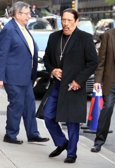 Danny Trejo Late Show Stephen Colbert Editorial Stock Photo - Stock ...
