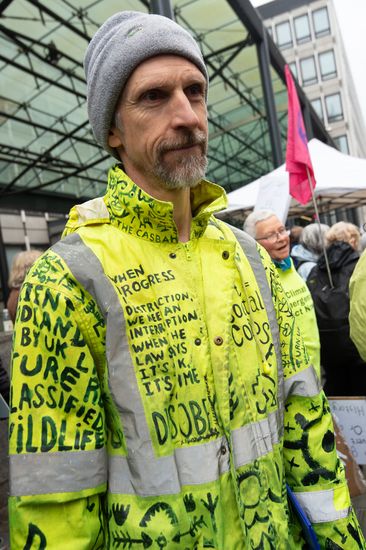 Dr Larch Maxey Environmentalist Stop Hs2 Editorial Stock Photo - Stock ...