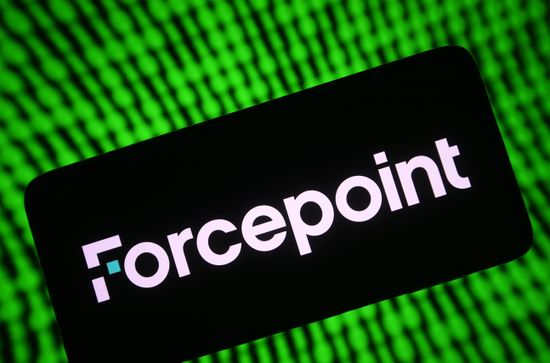 This Photo Illustration Forcepoint Llc Logo Editorial Stock Photo ...