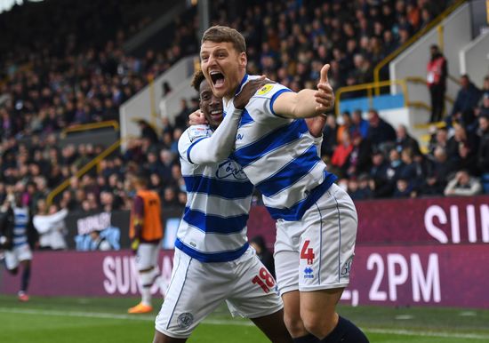Chris Martin Qpr Celebrates Jamal Lowe Editorial Stock Photo - Stock ...
