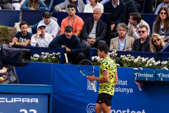 Juan Carlos Ferrero Coach Carlos Alcaraz Editorial Stock Photo - Stock ...