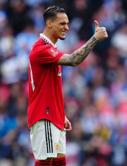 Anthony Manchester United Reacts Editorial Stock Photo - Stock Image ...