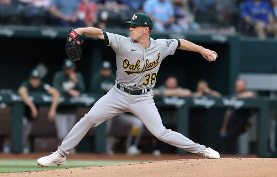 Oakland Athletics Starting Pitcher Jp Sears Editorial Stock Photo ...