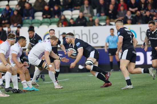 Callum Chick Newcastle Falcons Action During Editorial Stock Photo ...