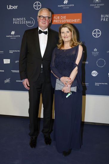 Tina Hassel Husband Tillmann Schumacher 70 Editorial Stock Photo ...