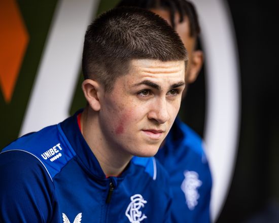 Bailey Rice During Scottish Premiership Match Editorial Stock Photo ...