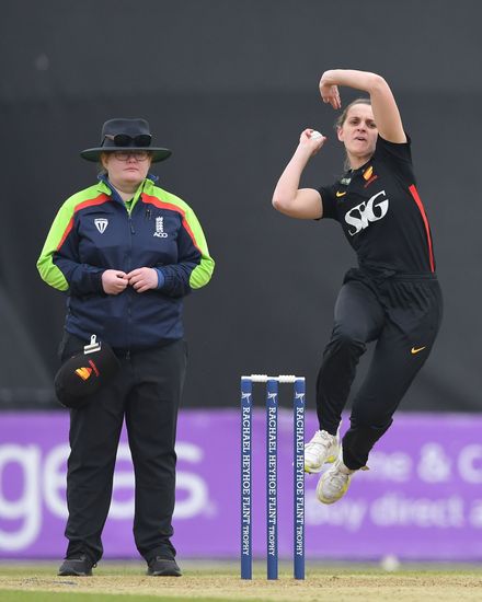 Kate Coppack Sunrisers Bowling During Rachael Editorial Stock Photo ...