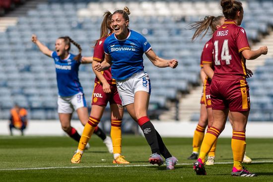 Goal 10 Hannah Davison 5 Rangers Editorial Stock Photo - Stock Image ...