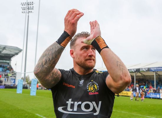 Exeter Chiefs Stuart Hogg During Lap Editorial Stock Photo - Stock ...